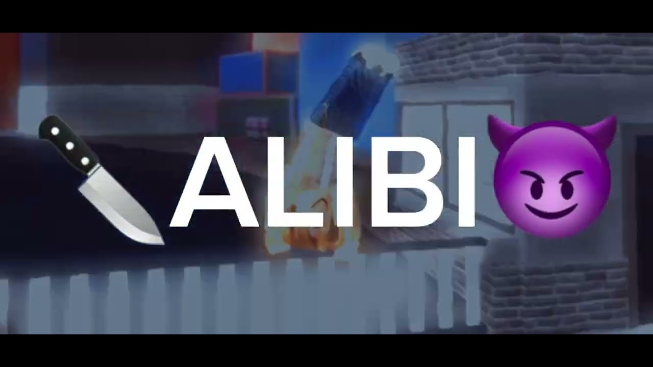 Alibi trend (Hope I'm not late) i made this on 2 devices dont judge - YouTube
