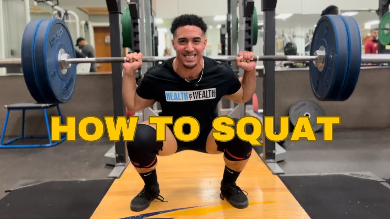How to SQUAT properly - YouTube
