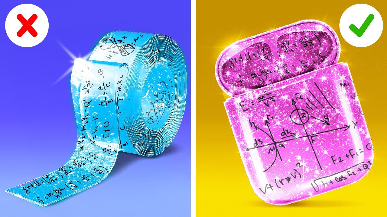 PASS YOUR TESTS WITH THESE HACKS! || Cool Gadget And Smart School ...