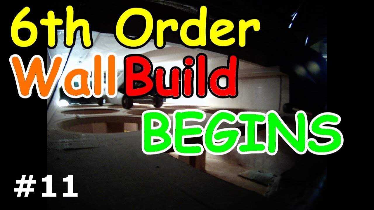 BassMondeo Rebuild 11# 6th Order Wall - YouTube