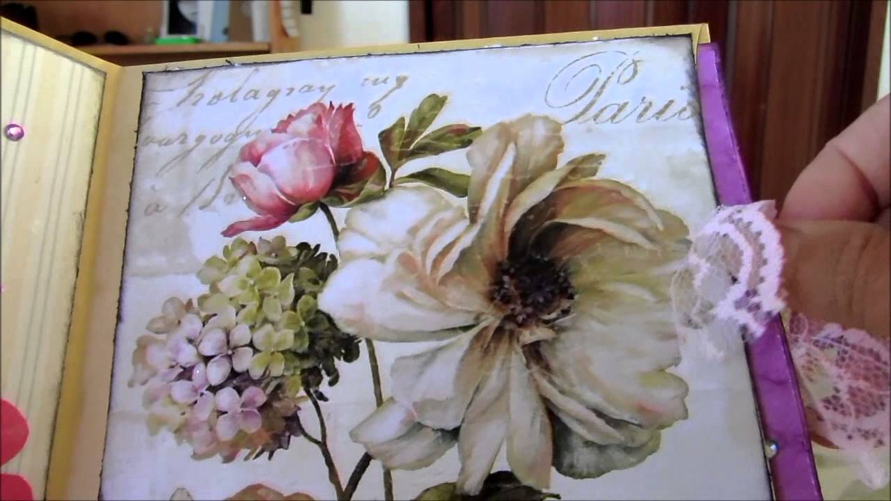 MINI ALBUM SOBRES CRAFT- TUTORIAL - YouTube