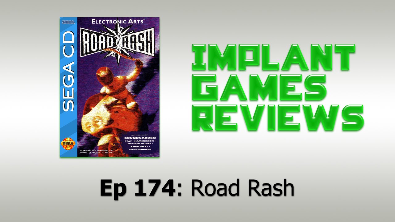 Road Rash (Sega CD) - IMPLANTgames Reviews - YouTube