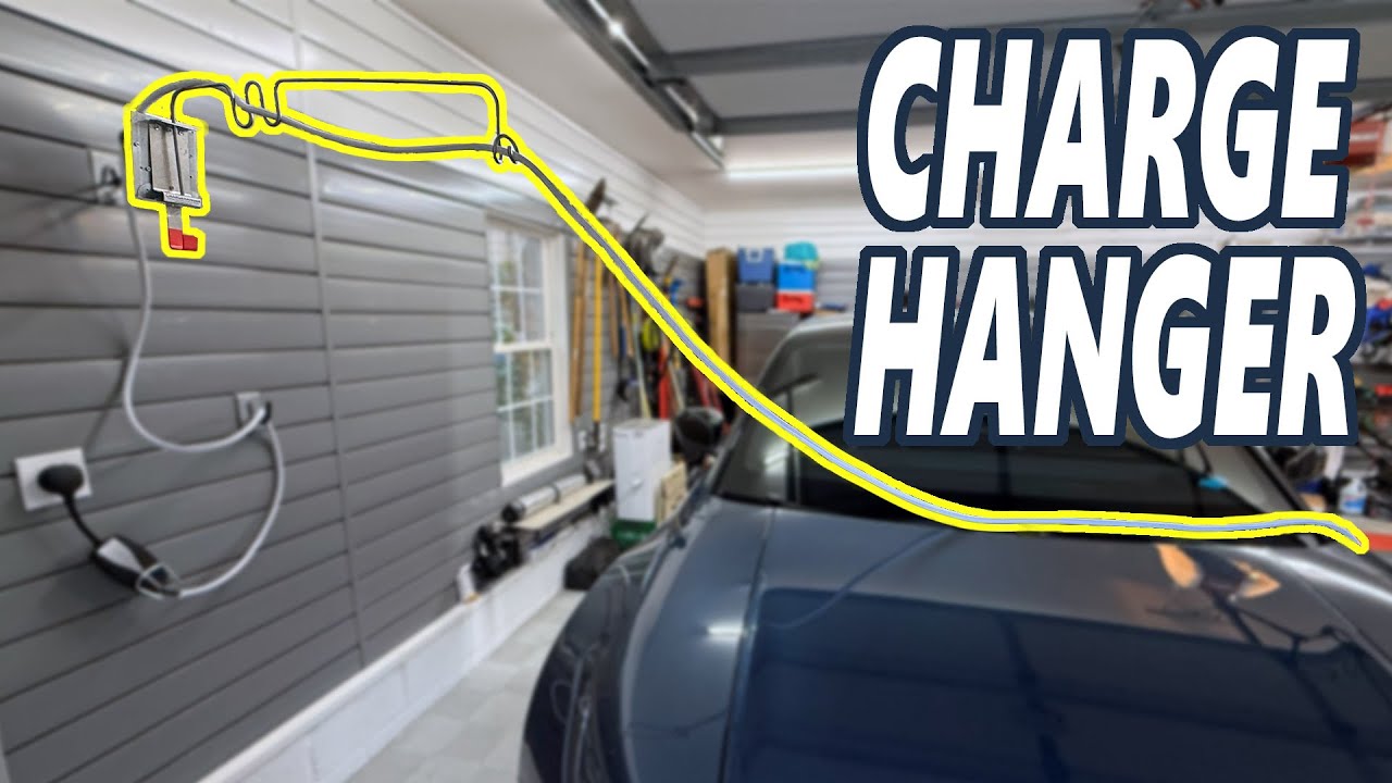 ChargeHanger - Overhead Cable Holder - YouTube