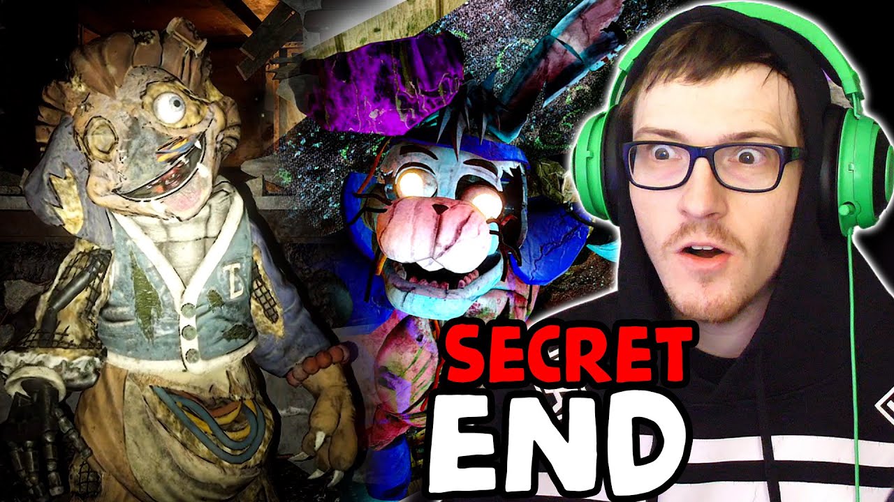 BONNIE IS IN THE GAME AND SECRET SCOOPER END - FNAF Ruin Secret END ...