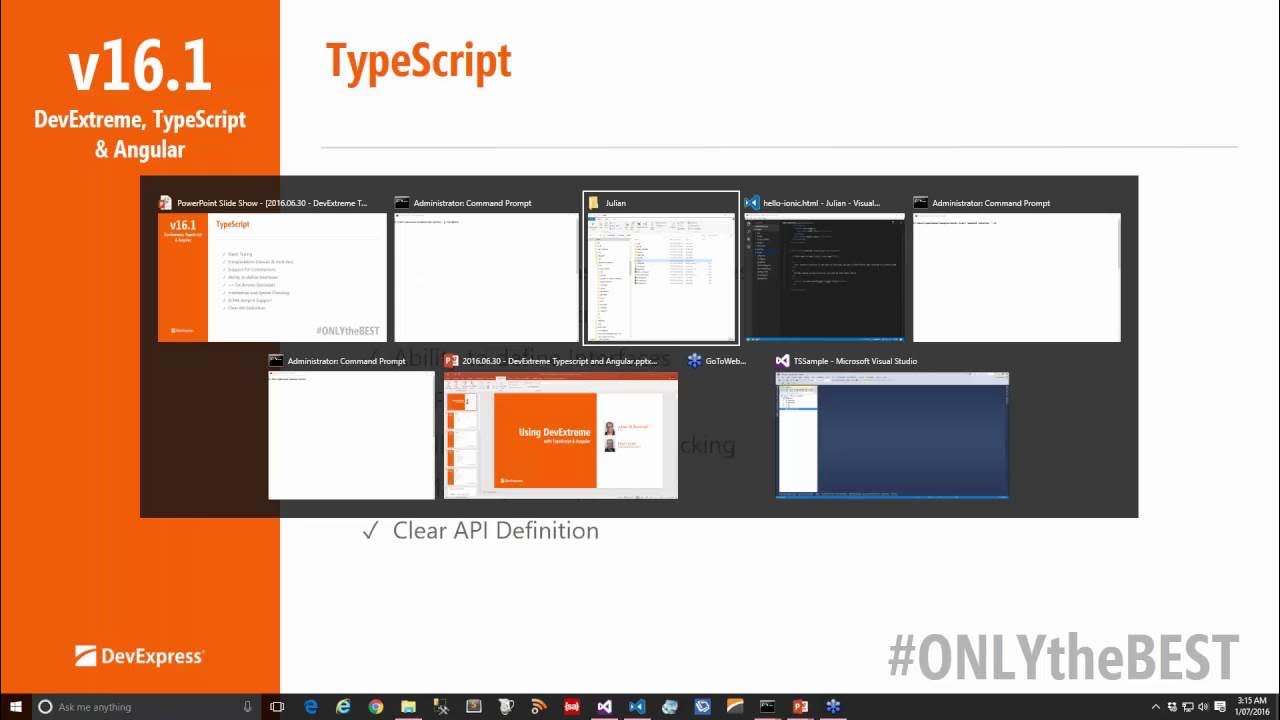 Using DevExtreme with TypeScript and Angular - YouTube
