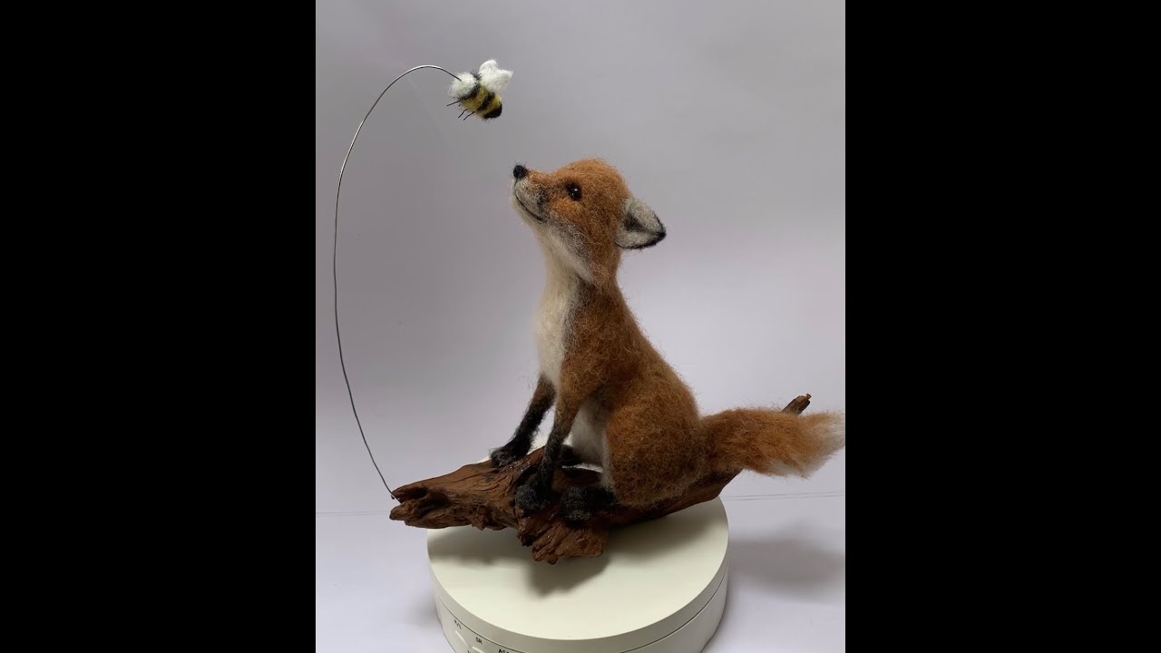 Sitting Fox Armature - YouTube