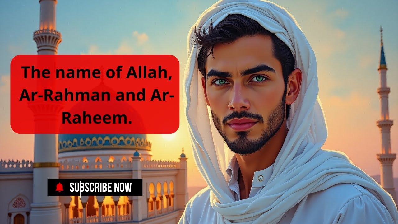 The name of Allah, **Ar-Rahman and Ar-Raheem**. - YouTube