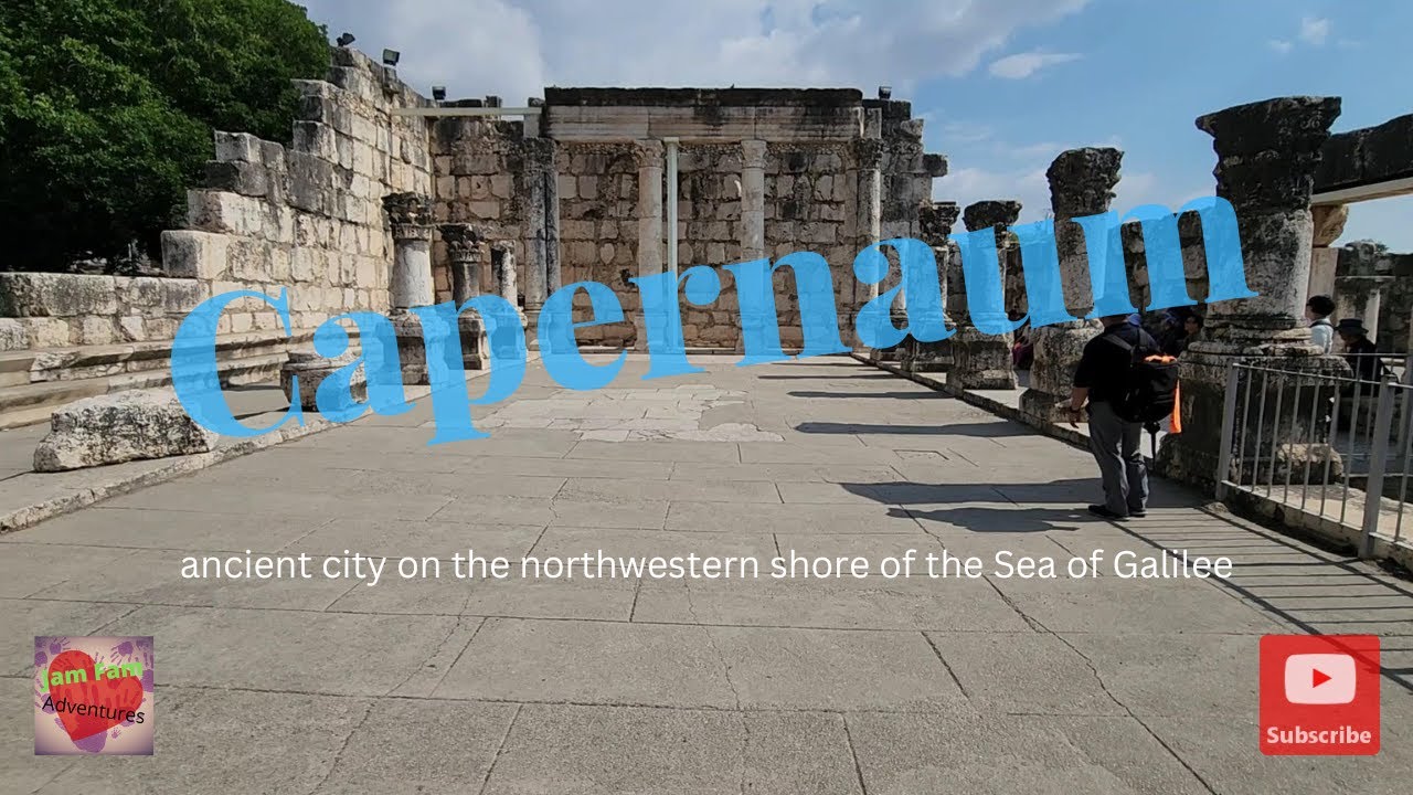 Capernaum, ancient city on the northwestern shore of the Sea of Galilee ...