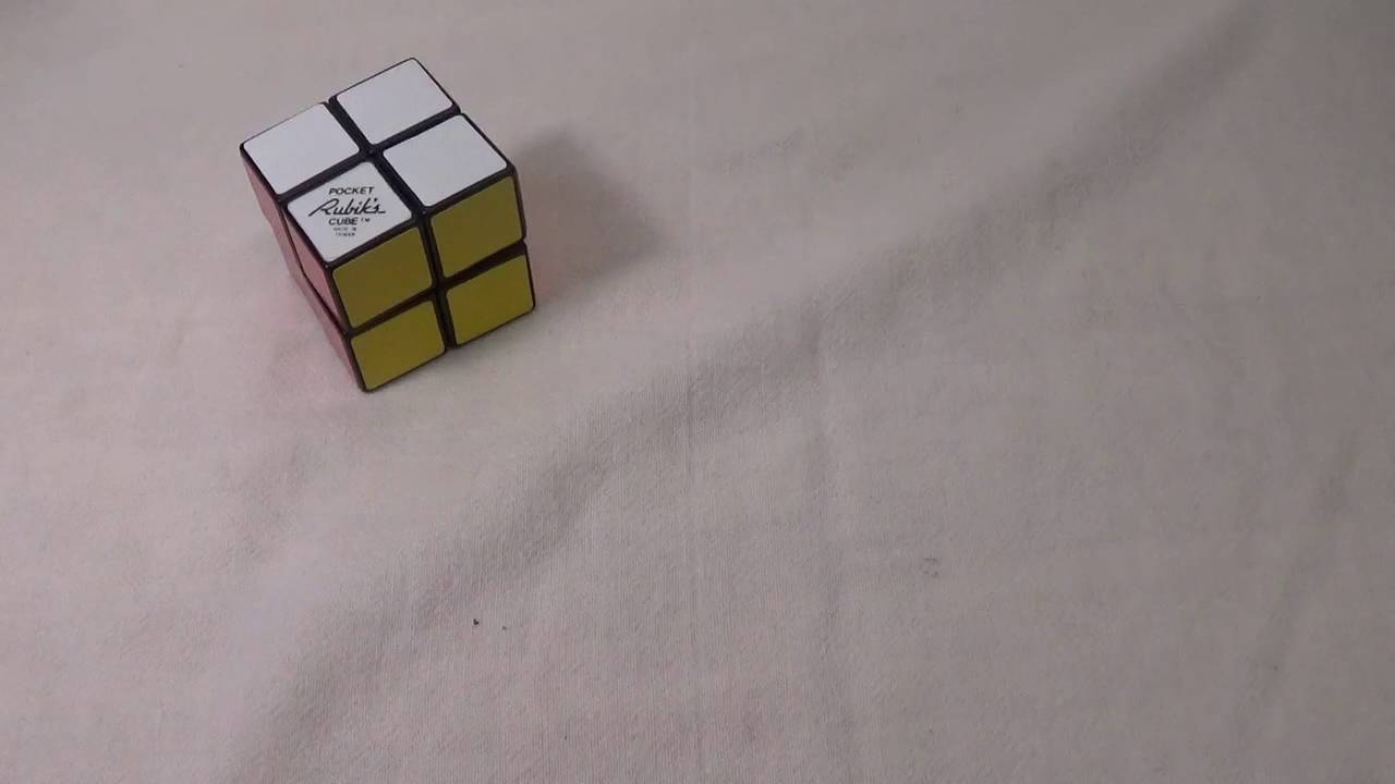 original Rubik's Pocket cube review - YouTube