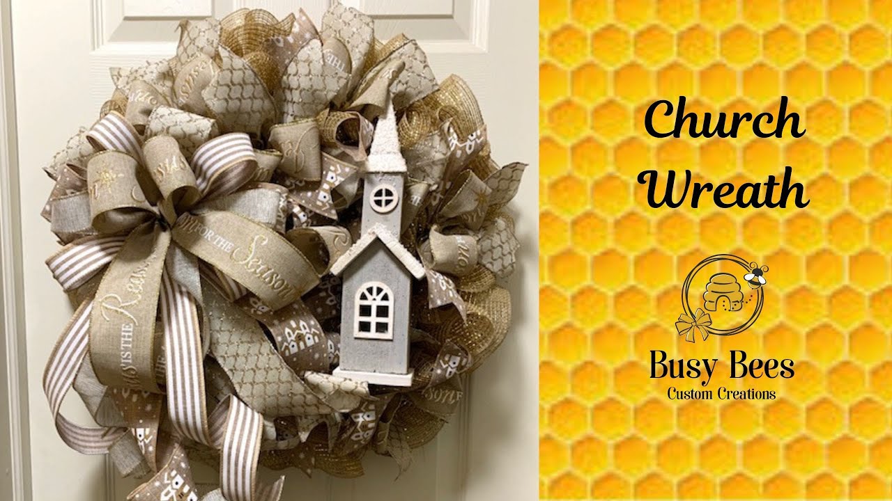 Let's Make a Church Wreath - YouTube