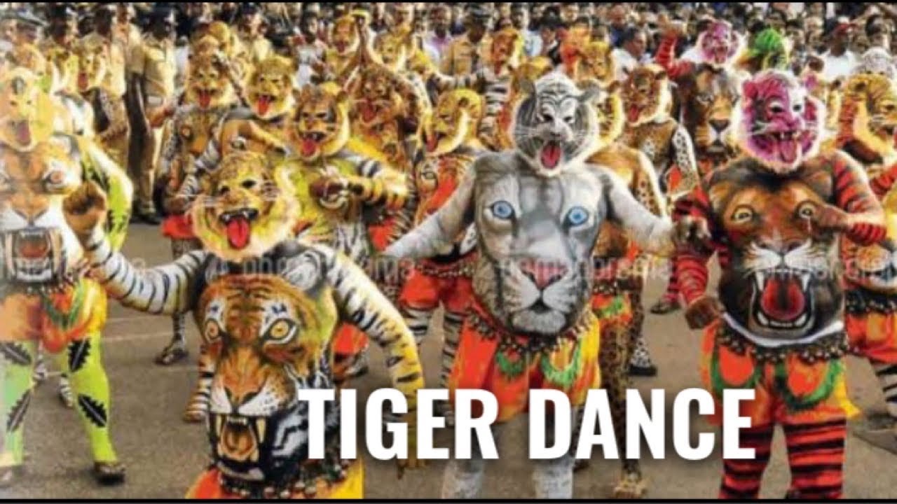 Tiger Dance | Puli Kali | Kasaragod | Kerala - YouTube