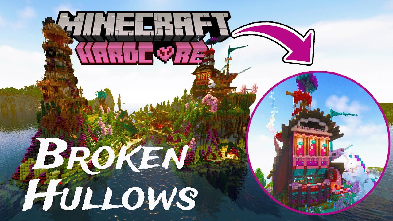 I BUILT my own One Piece Island in Hardcore Minecraft Survival 1.20 ...