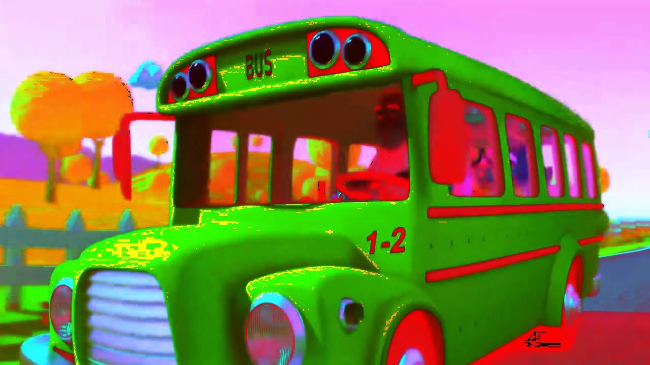 Wheels on the Bus Song Sound Variations 240 Seconds Nursery&Ryhmes for ...