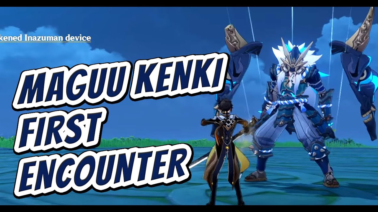 Maguu Kenki Awakens First Encounter | Genshin Impact - YouTube