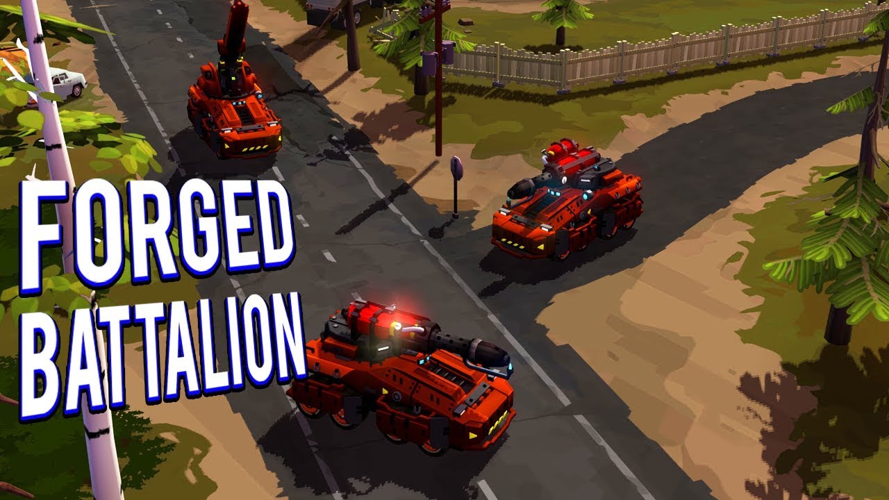 CREATING AN UNSTOPPABLE ARMY - FORGED BATTALION GAMEPLAY - YouTube