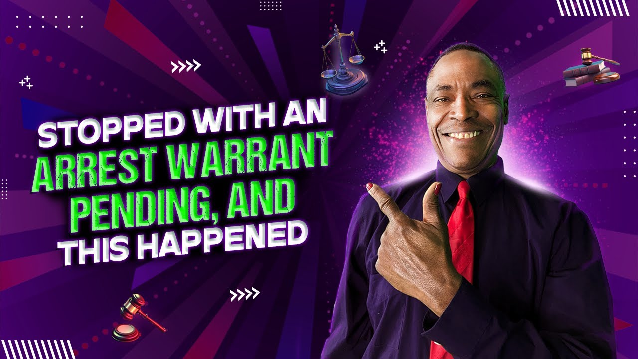 STOPPED WITH AN ARREST WARRANT PENDING, AND THIS HAPPENED - YouTube