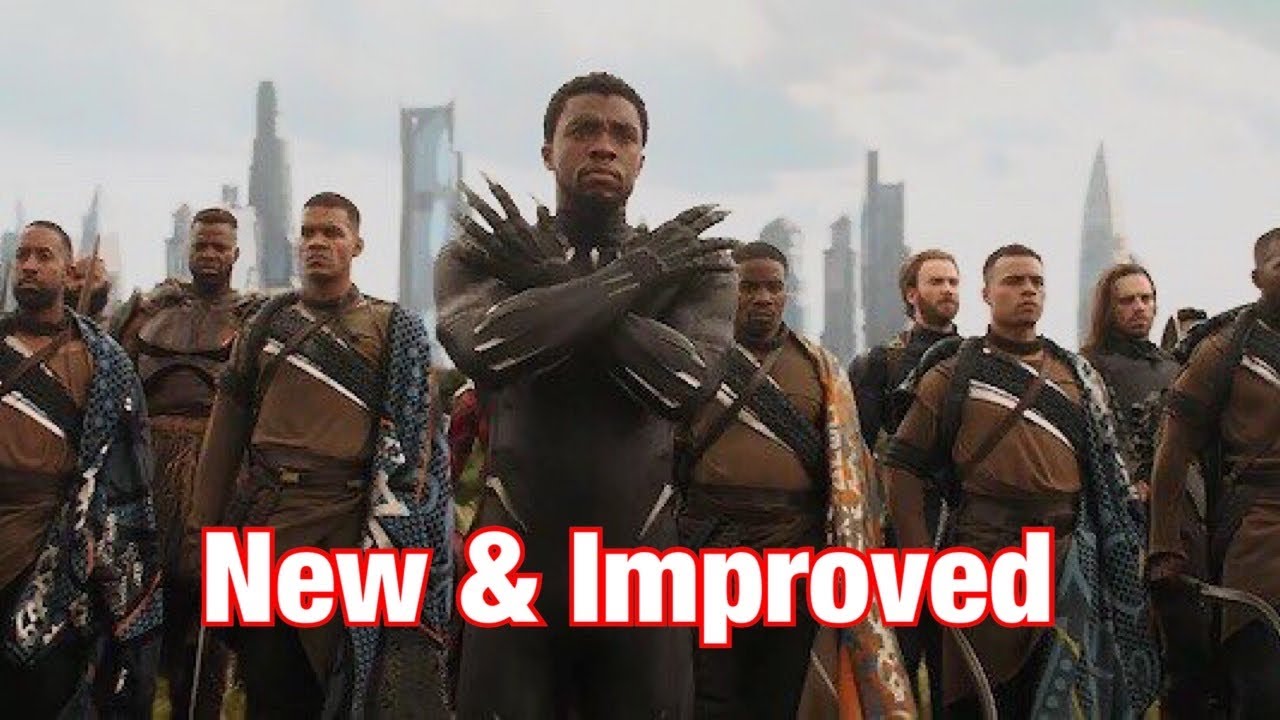 Avengers: Infinity War Battle of Wakanda New and Improved - YouTube