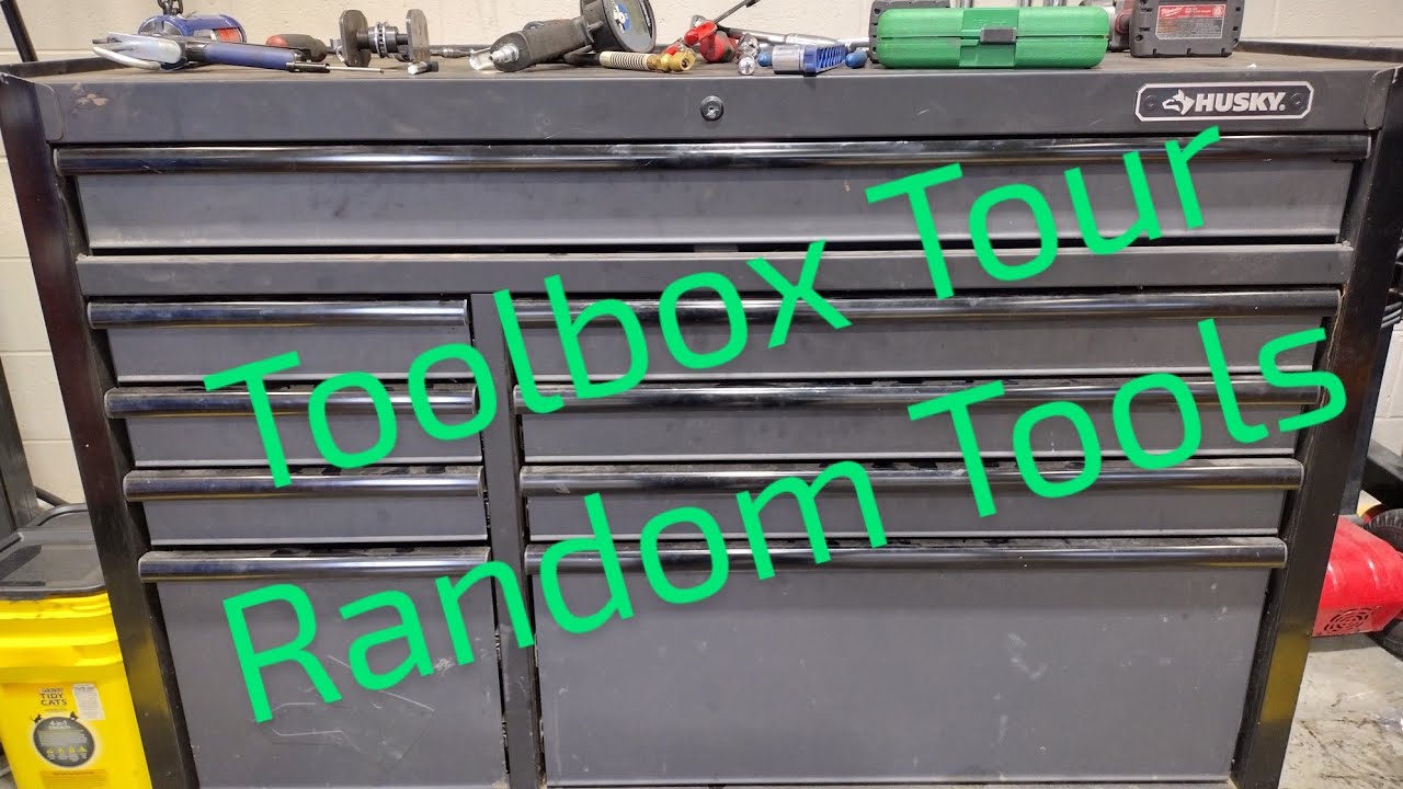 Toolbox Tour. Some Tools I Use. And Lots Of Random Tools. - YouTube
