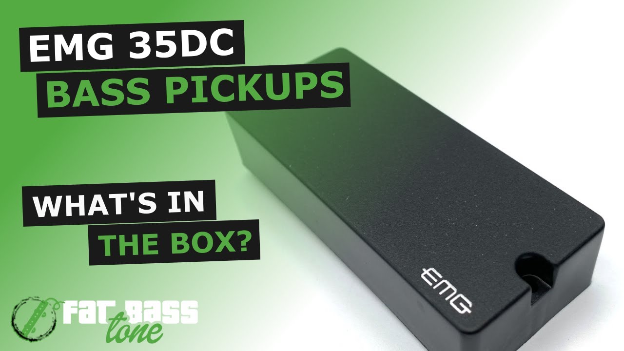 EMG 35DC Bass Pickup: What’s In The Box? (A Close-Up Look) - YouTube