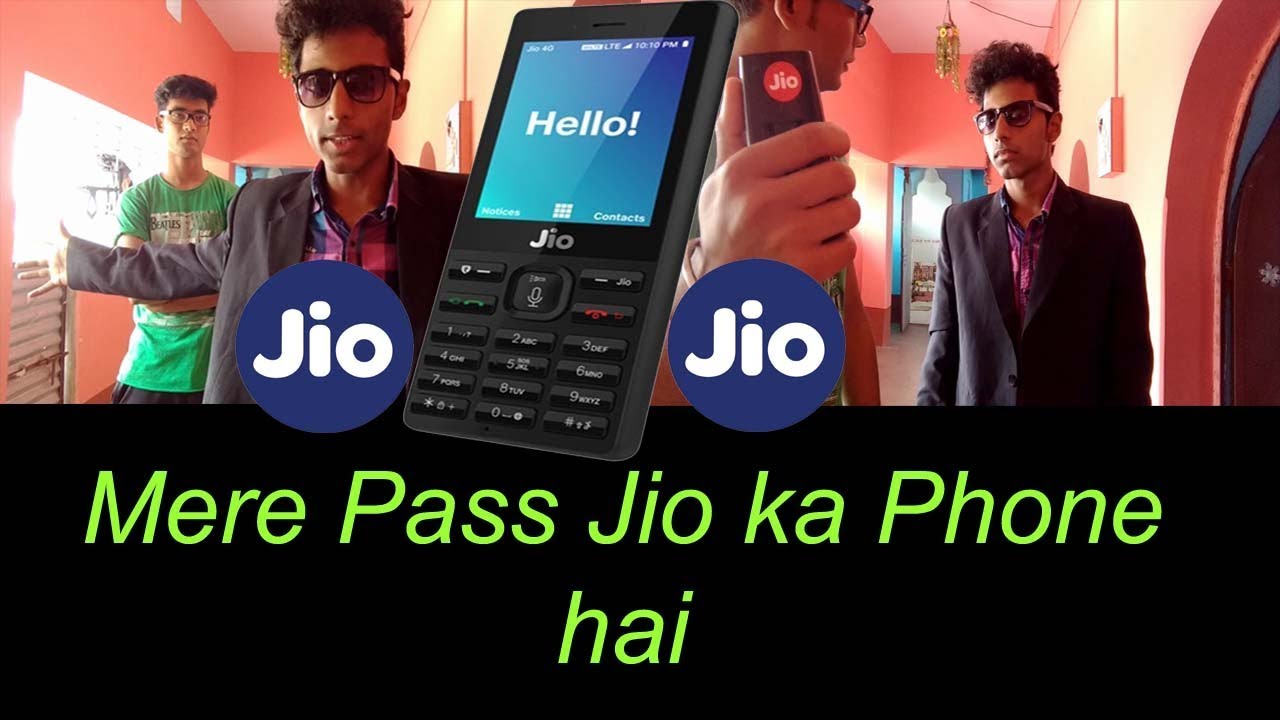 Jio Phone Advertisement in Bollywood Style|Bachelor boys|| - YouTube