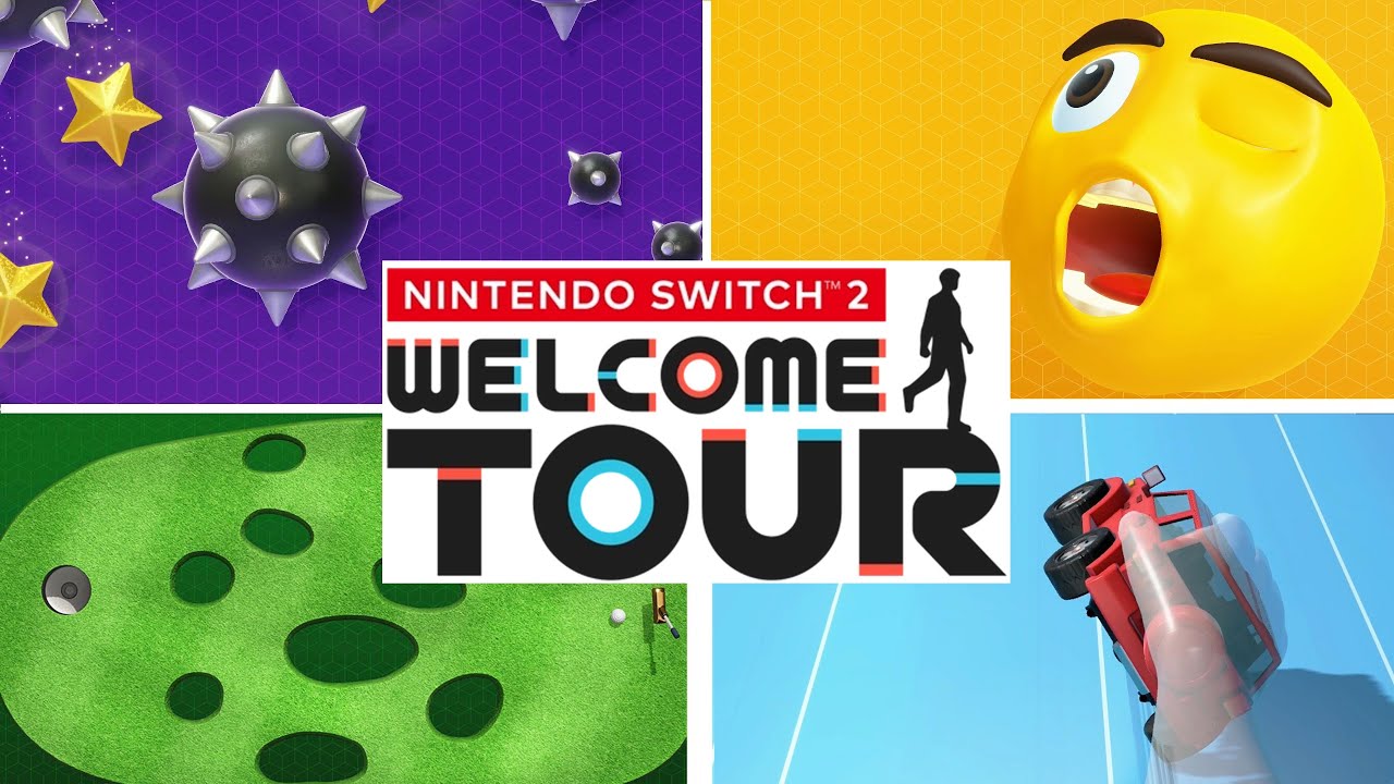 Nintendo Switch 2 Welcome Tour All Minigames - YouTube