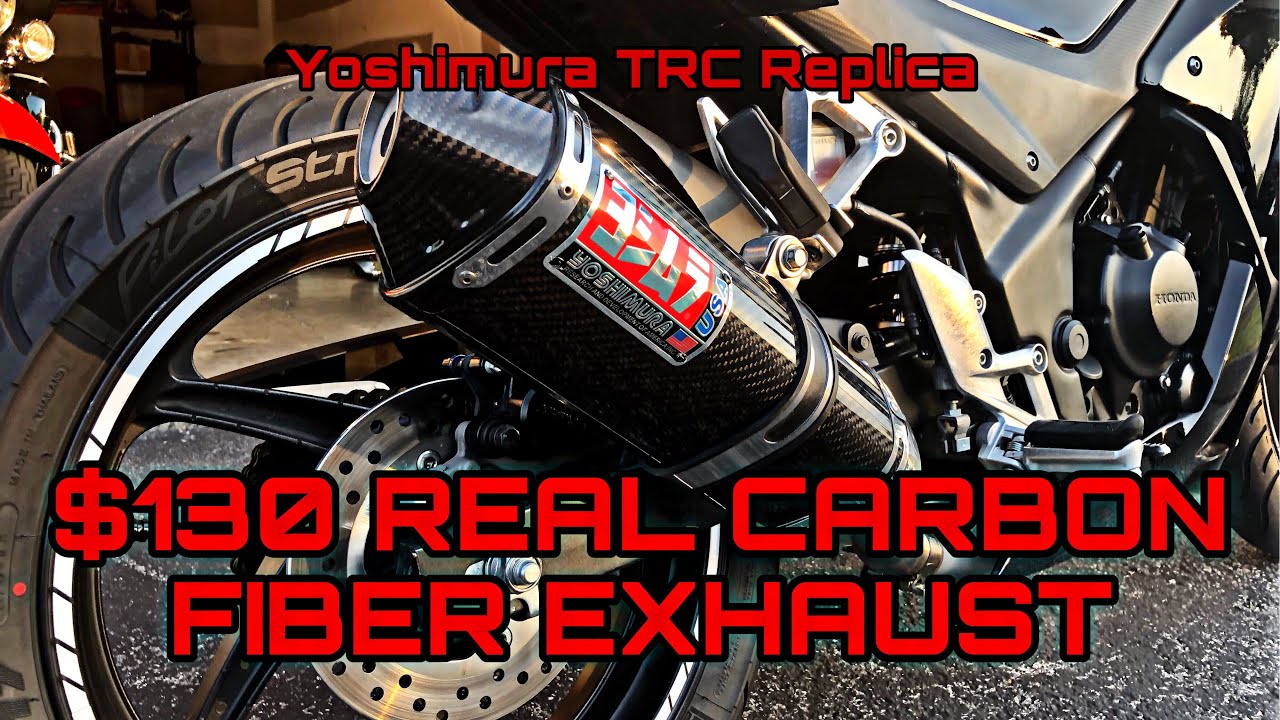 WATCH THIS BEFORE YOU BUY AN EXHAUST FOR YOUR BIKE | Yoshimura TRC ...