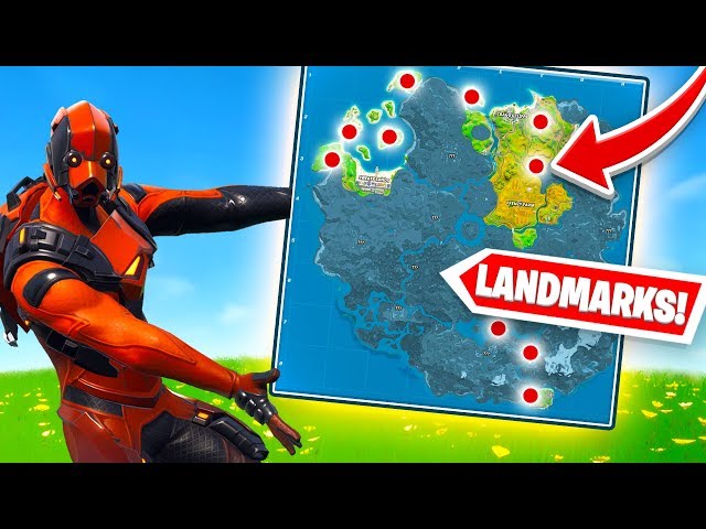 Landmarks Fortnite Chapter 2 Map Locations Get Images One Fort Crumpet