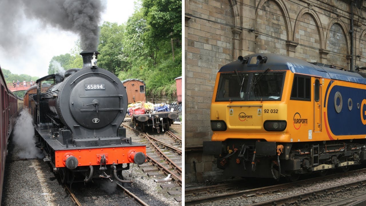 J27 no. 65894 on the North Yorkshire Moors Railway & more 2018 - YouTube