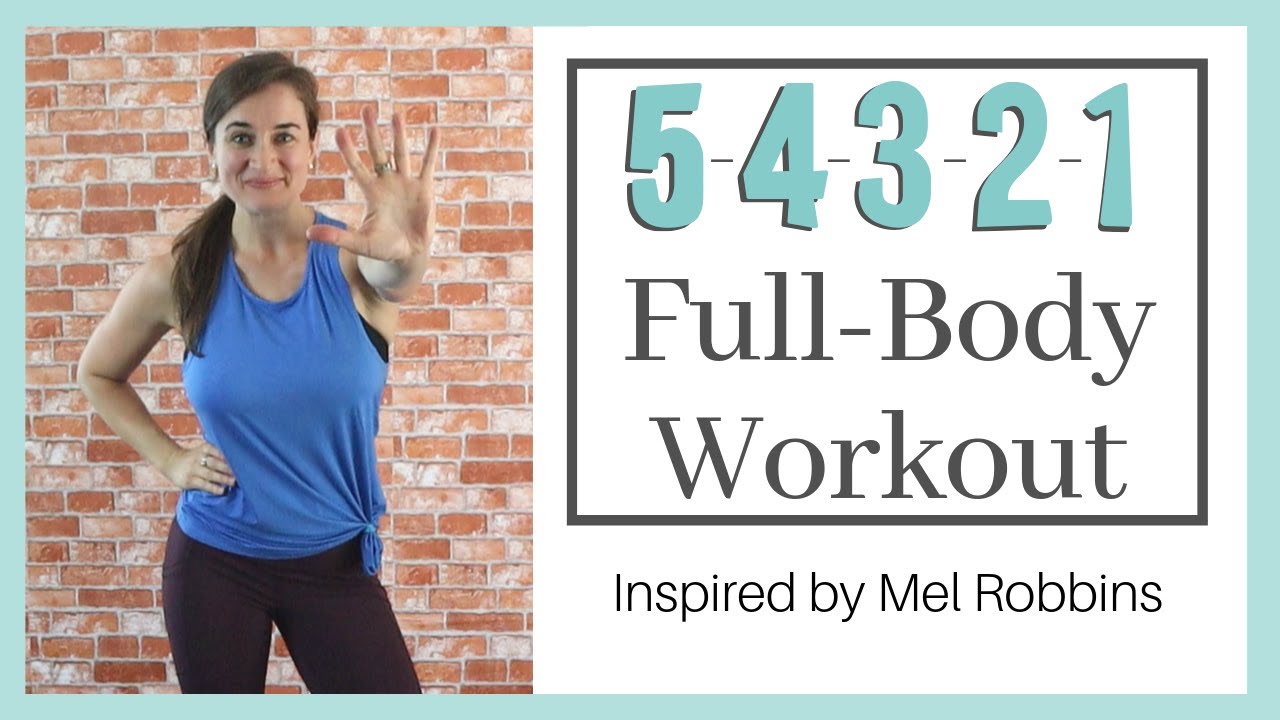 5-4-3-2-1 Full Body Dumbbell Workout | Inspired by Mel Robbins - YouTube