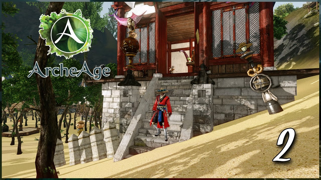 ArcheAge - Gameplay - Road to level 55 - Part 2 - YouTube