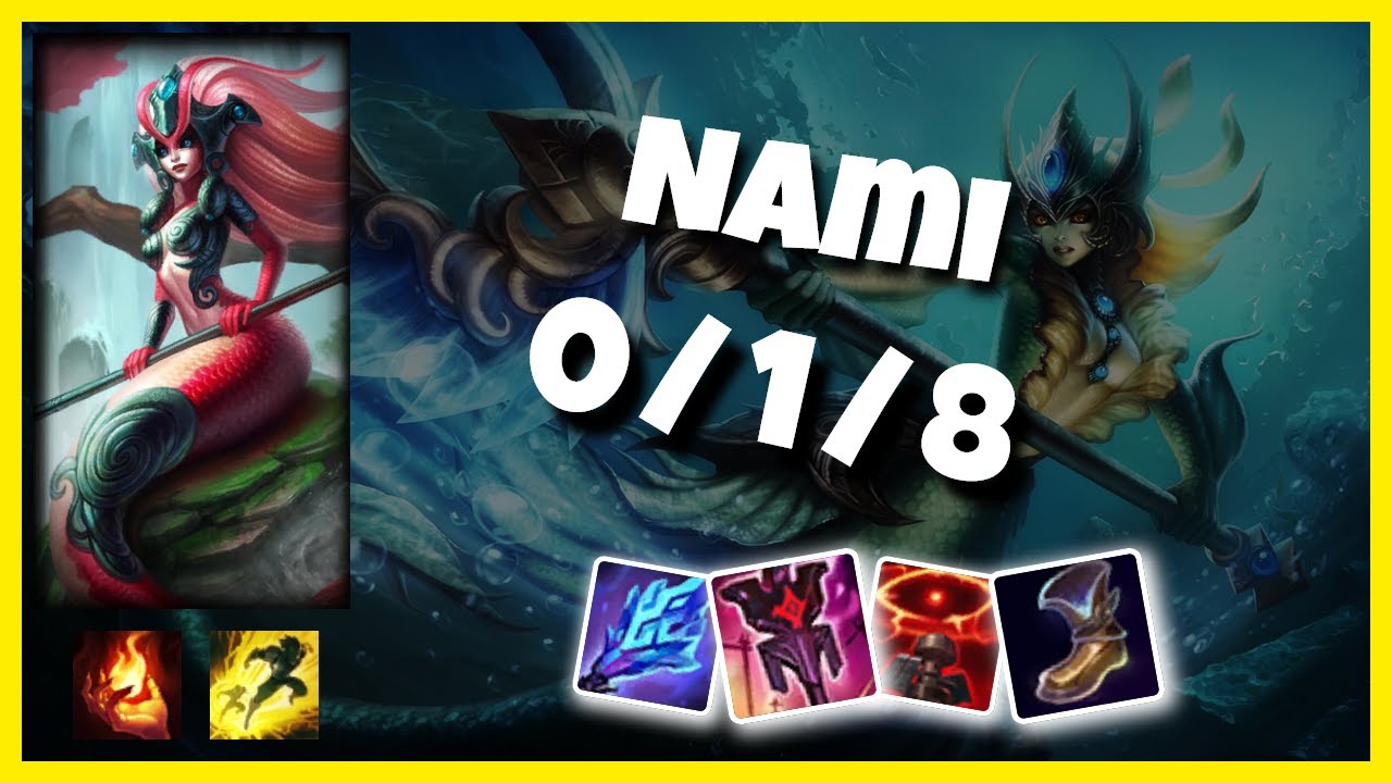 Nami 11.1 Gameplay Challenger Replay S11 Support (0/1/8) - OCE - YouTube