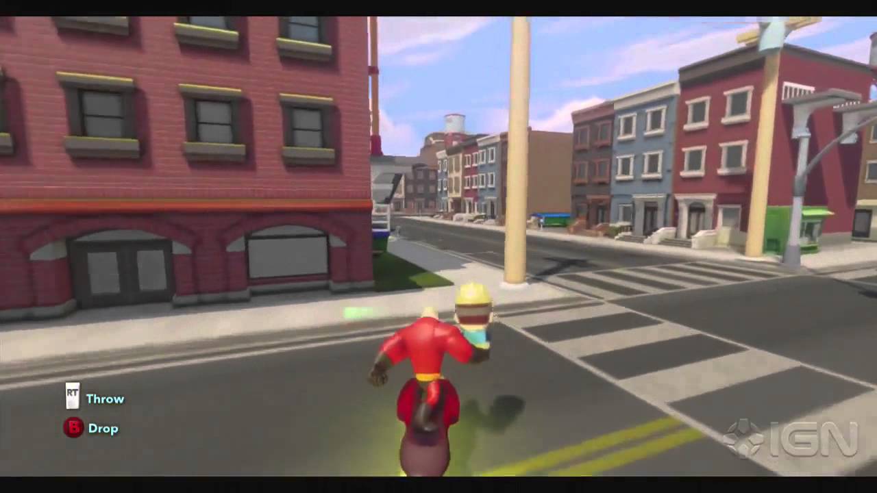 Disney Infinity Walkthrough - The Incredibles: Which Witness - YouTube