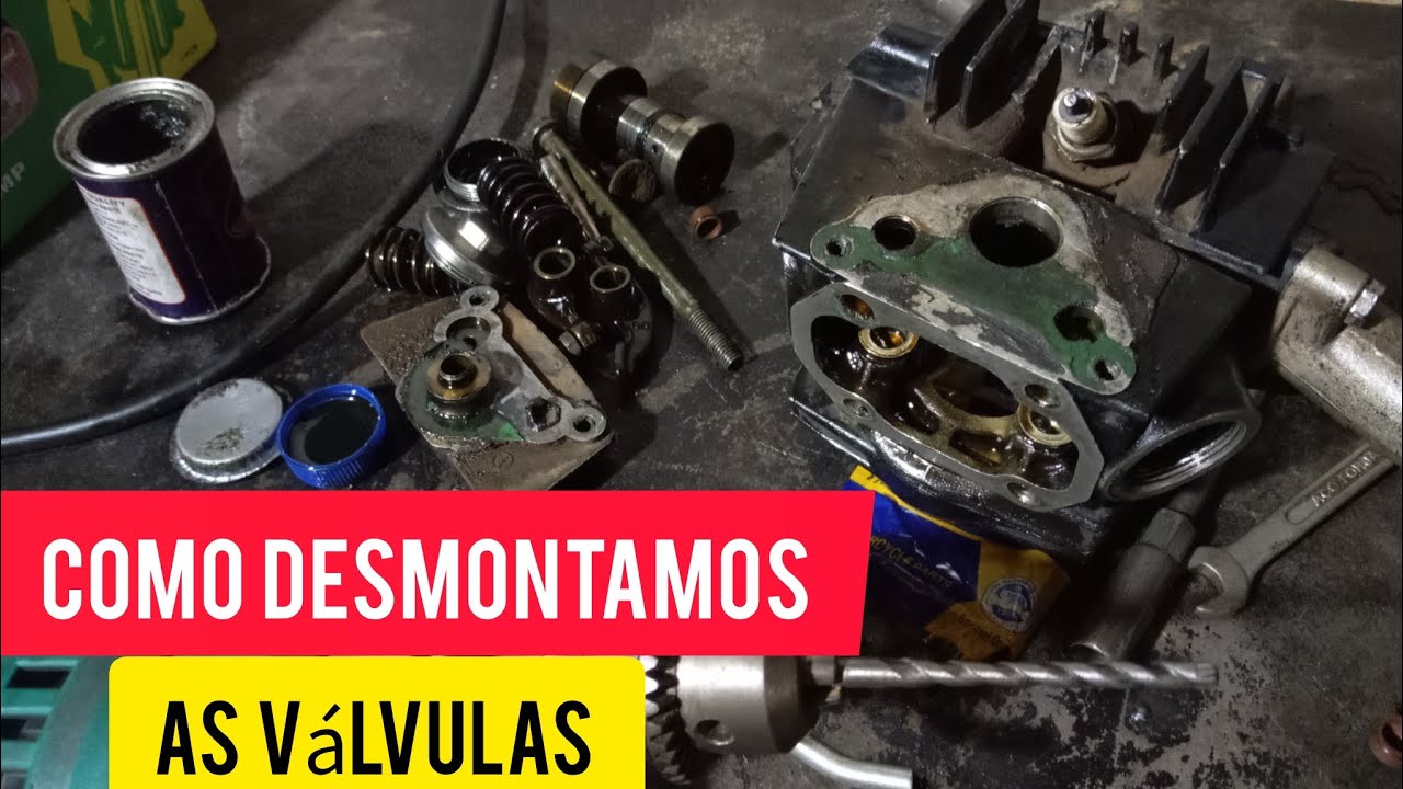 COMO DESMONTAR A VÁLVULAS COM MUITA FACILIDADE - YouTube