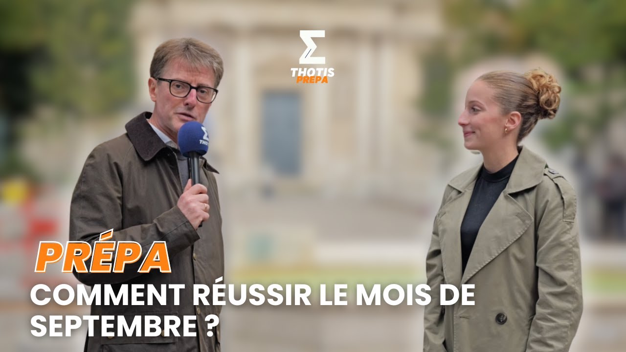 Comment réussir son mois de septembre en classe préparatoire ? Frédéric ...