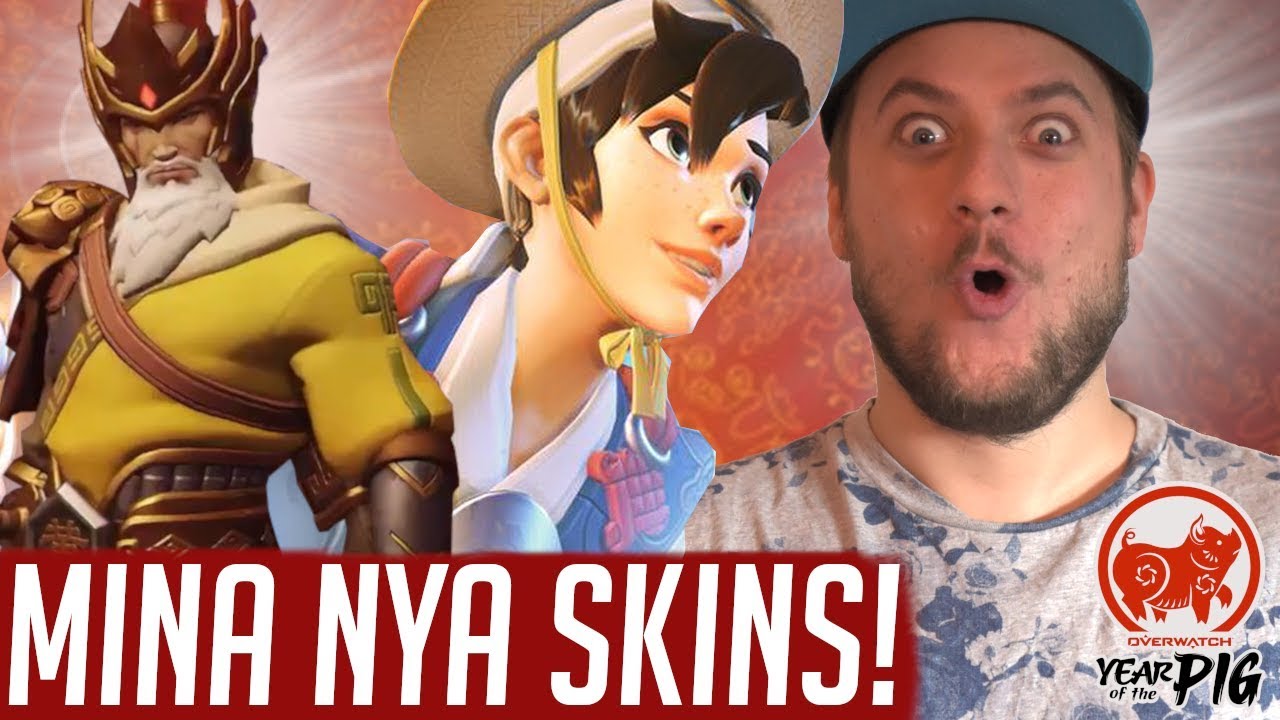 SPELAR MINA NYA SKINS! [Overwatch] - YouTube