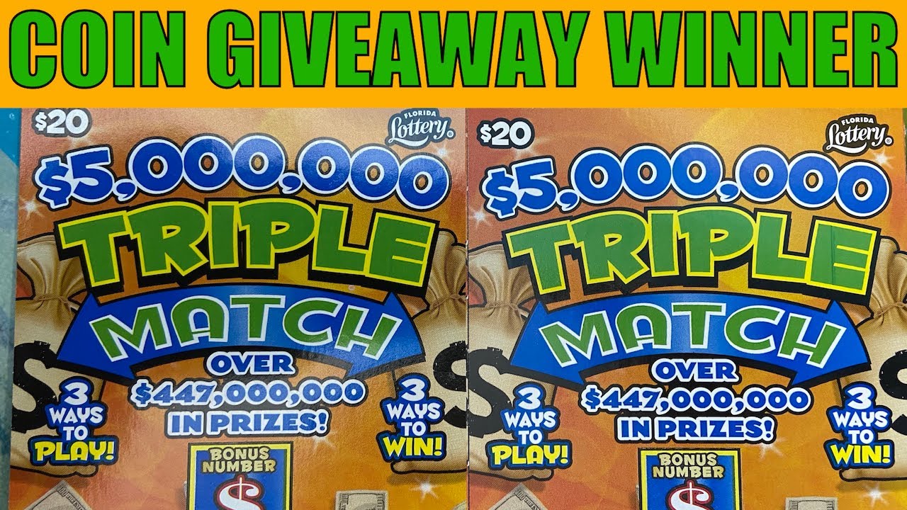 $5,000,000 NEW FLORIDA LOTTERY TRIPLE MATCH SCRATCH OFFS 🤑 COIN ...