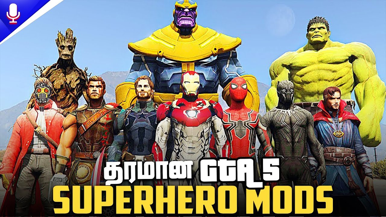 GTA 5 Best Superhero Mods - YouTube