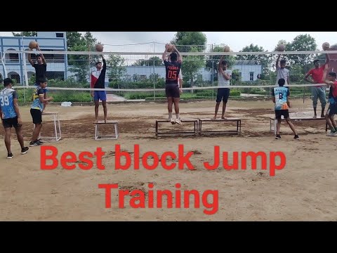 Volleyball Block Training !! Best 3 exercises for block Jump - YouTube