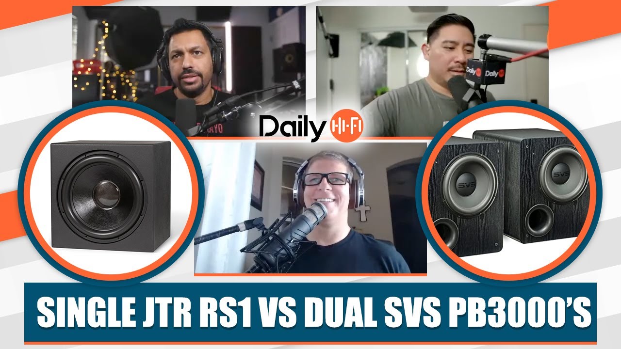 Single JTR RS1 vs. Dual SVS PB3000's - YouTube