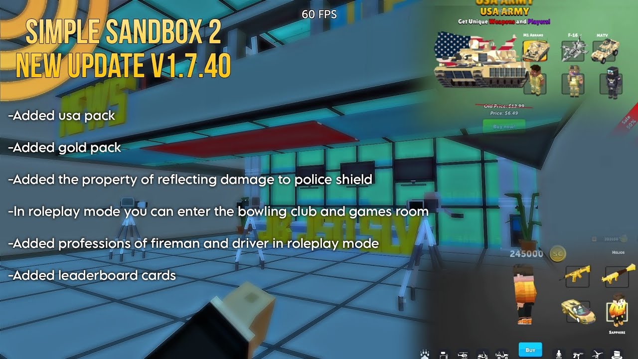(500 Views) Simple Sandbox 2 Update V1.7.40 (So Major And P2W ...