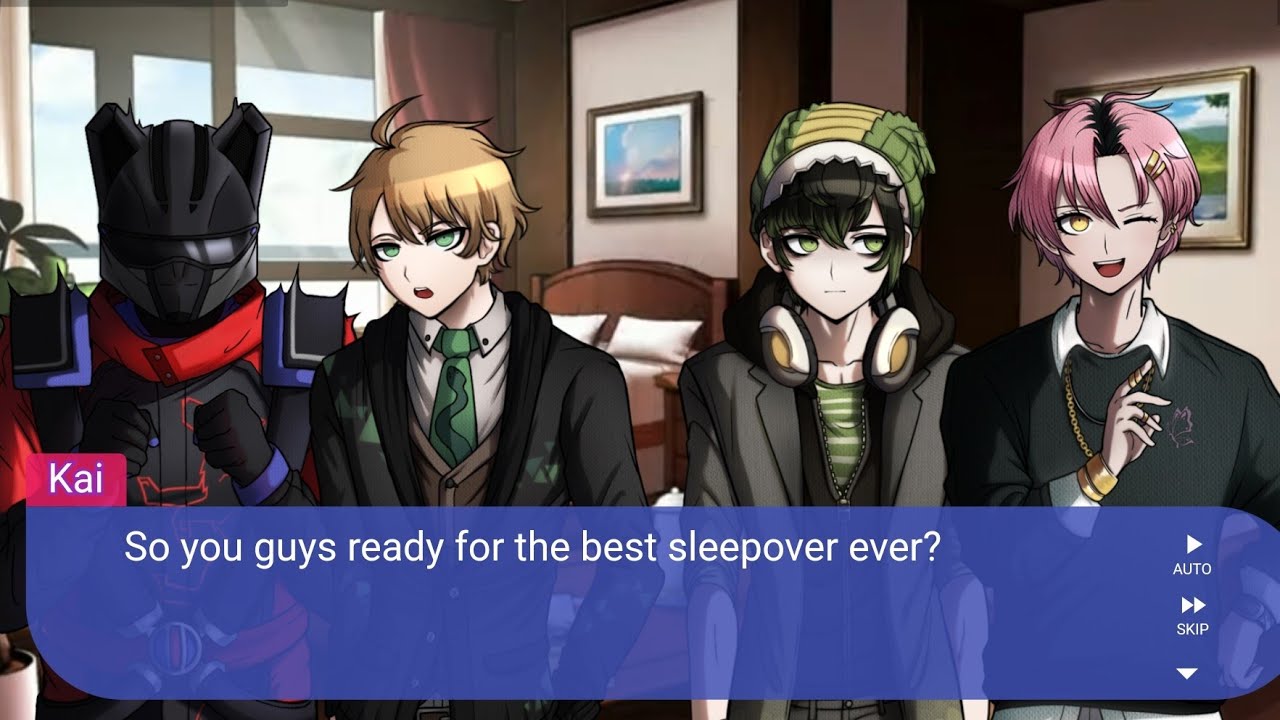 Jett, Damon, Mark, and Kai Event - Danganronpa Eden Garden (non ...