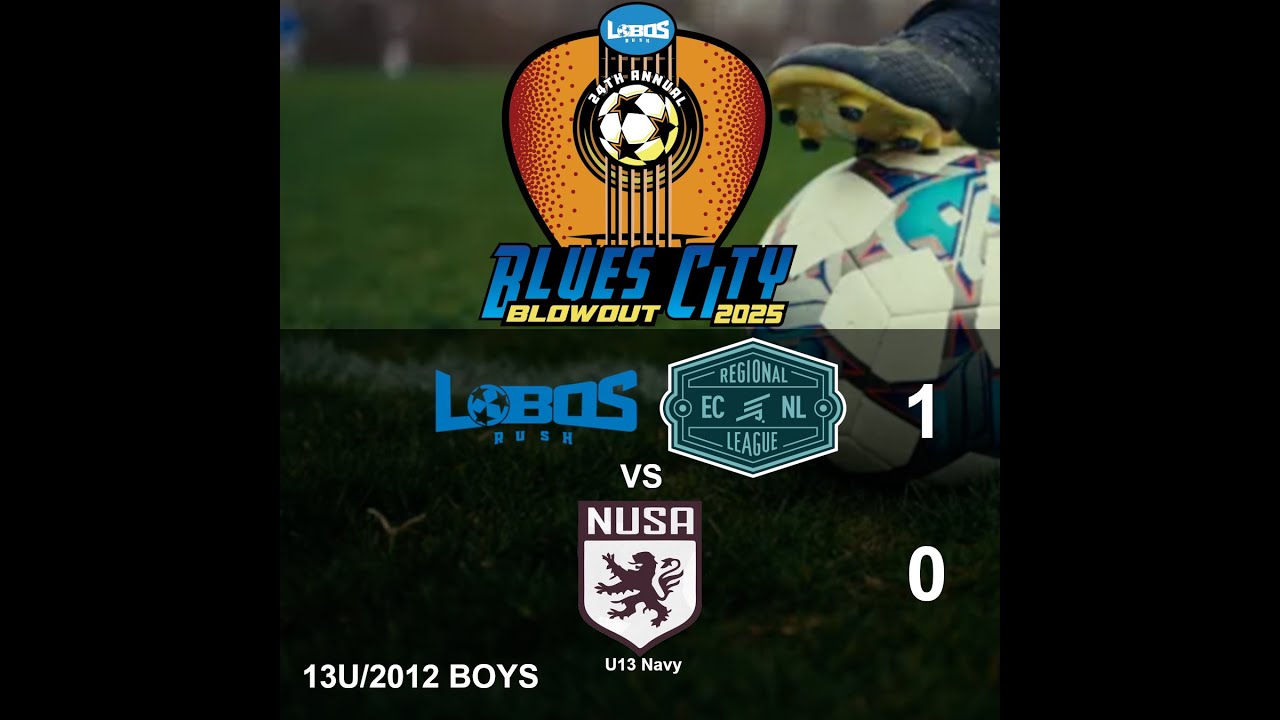 Lobos Rush ECNL-RL 2012 vs NUSA U13 Navy | 03/02/25 | Second Half - YouTube