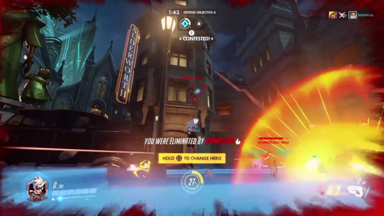 Overwatch Tracer Ultraviolet Skin + Gameplay - YouTube