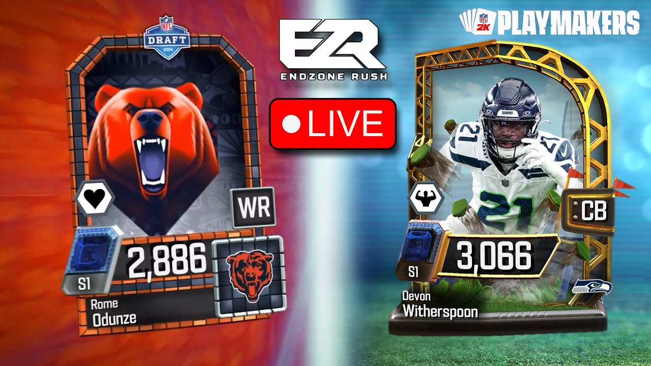 🔴 LIVE STREAM - End Zone Rush & Draft Day Promo Launch 🏈 NFL 2k ...