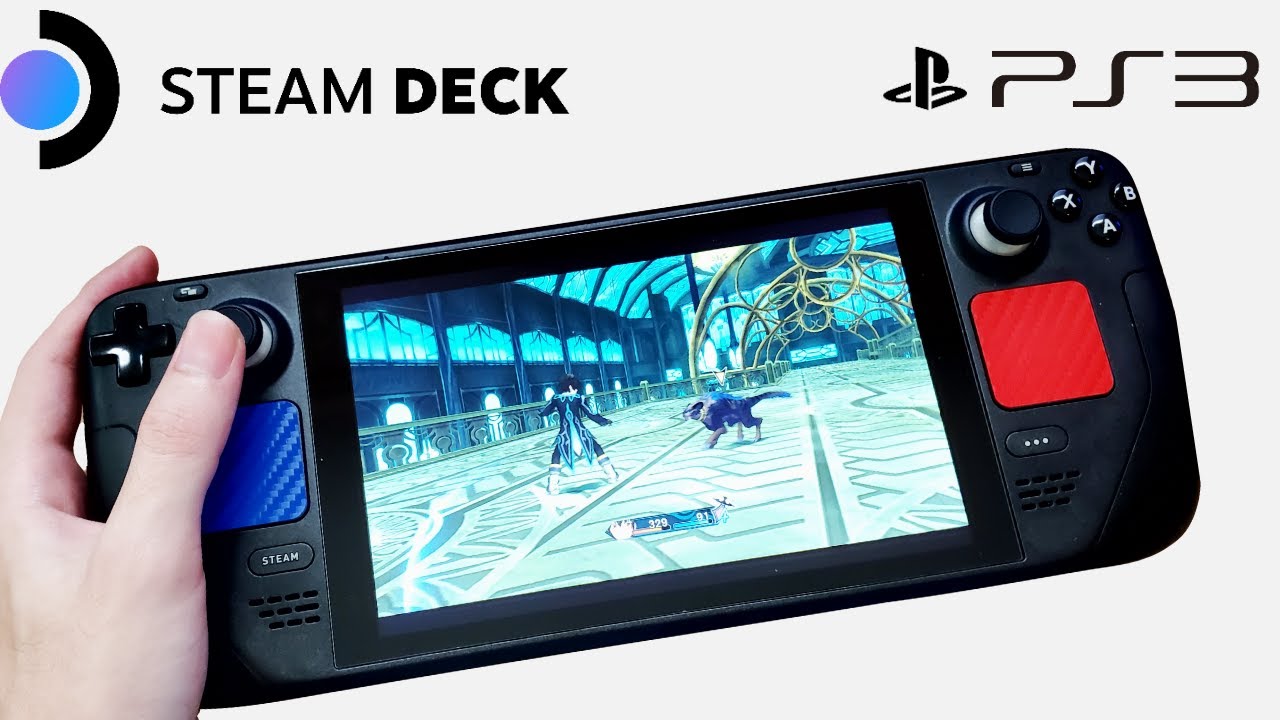 Steam Deck - RPCS3 - Tales of Xillia - SteamOS | PS3 Emulation - YouTube