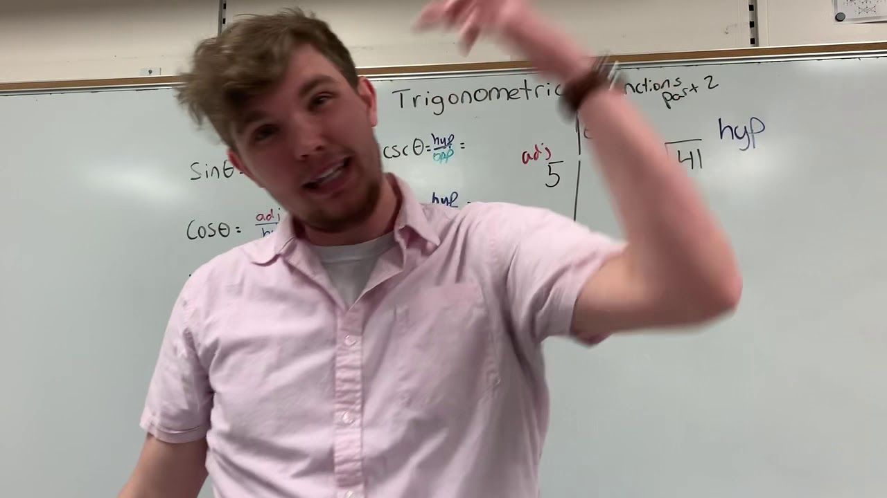 Algebra 2: Evaluating Trigonometric Functions PART 2 - YouTube