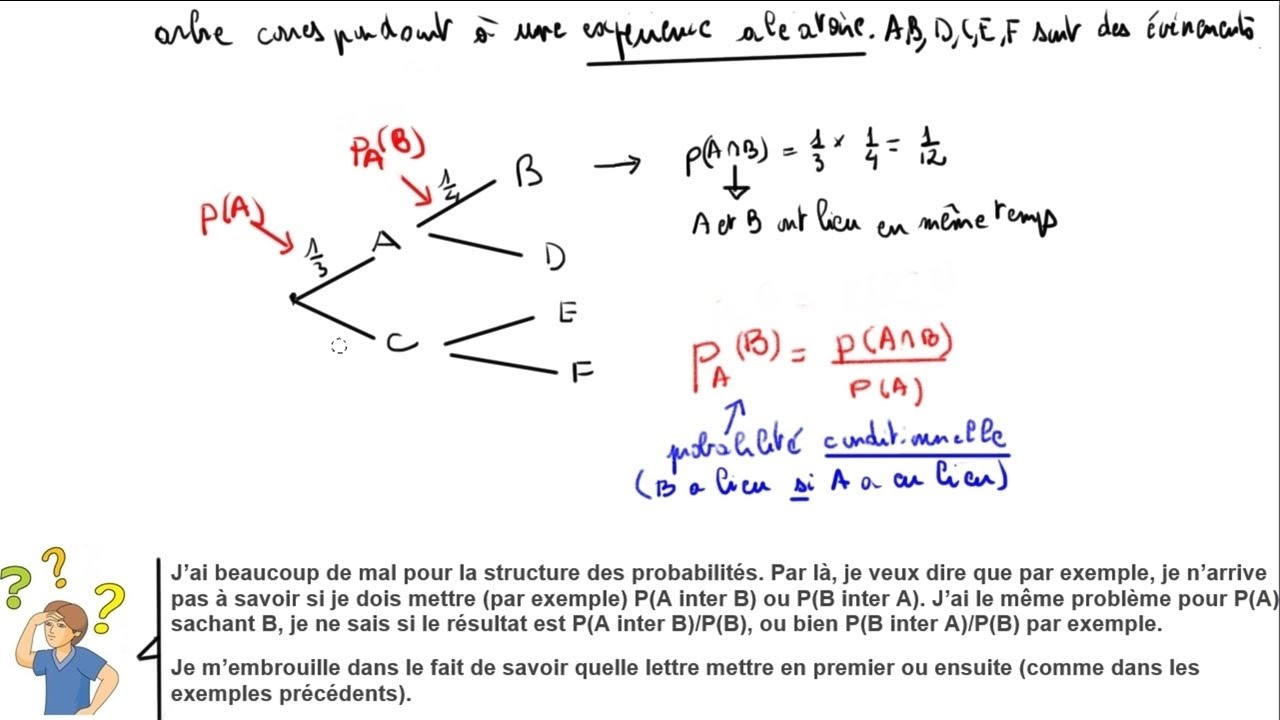 probabilité conditionnelle (compréhension) - TS - - YouTube