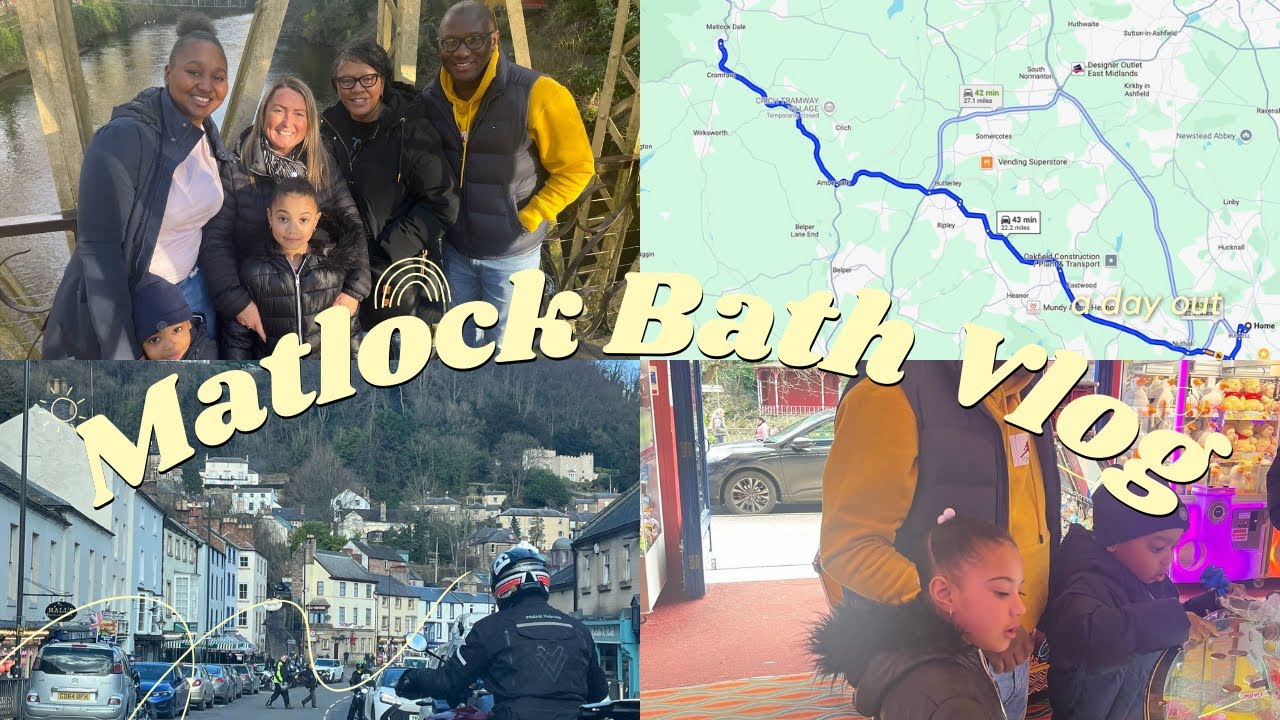 🍟🏍🎡 Matlock Bath Family Day Out! Motorbikes, Arcades, Fish & Chips ...
