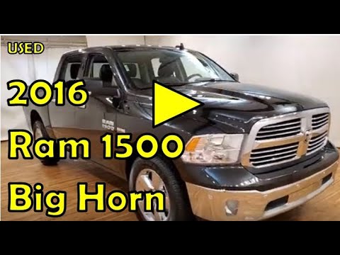 2016 | Ram 1500 Big Horn | MEDIA SCREEN REAR CAMERA | #Carvision - YouTube