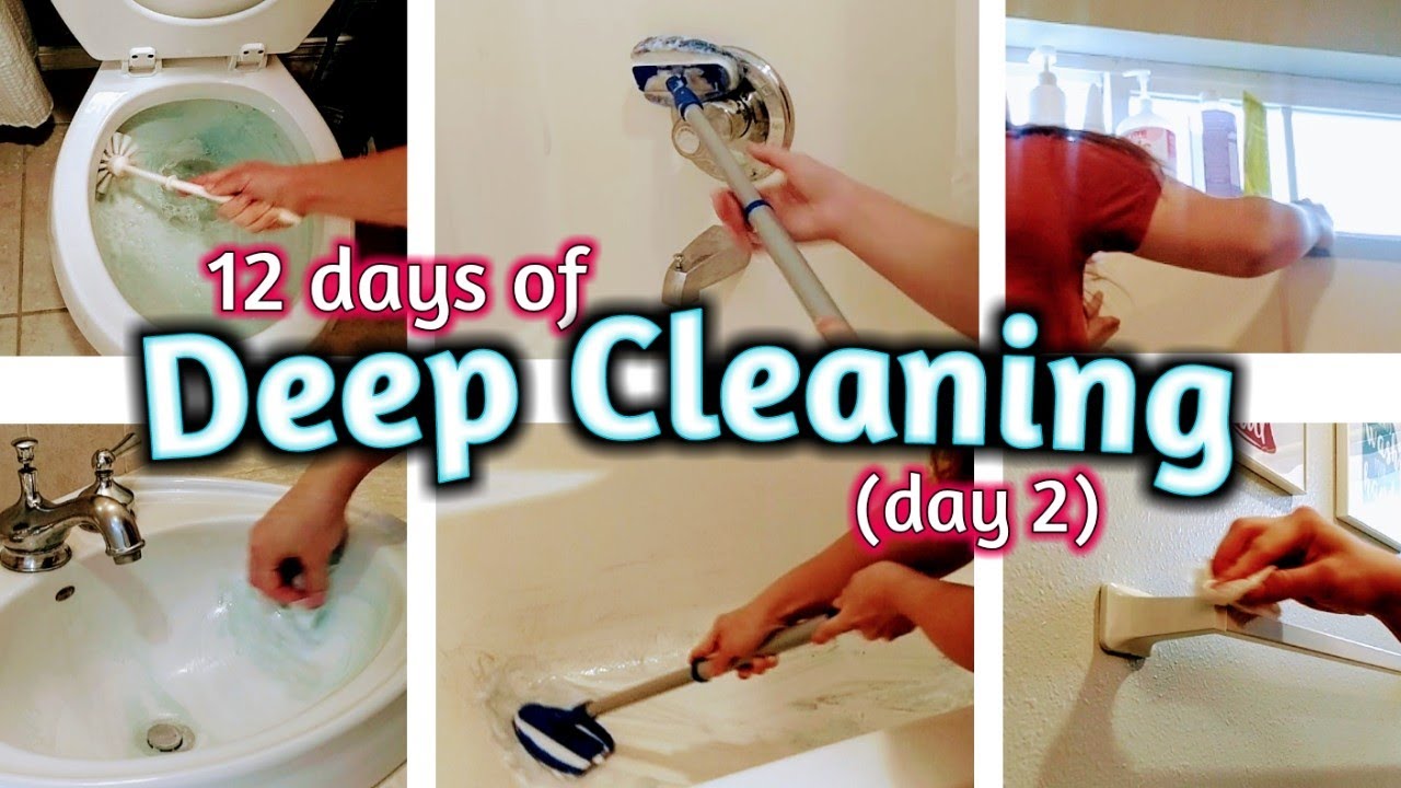 Deep Cleaning Motivation | Day 2 of 12 - YouTube